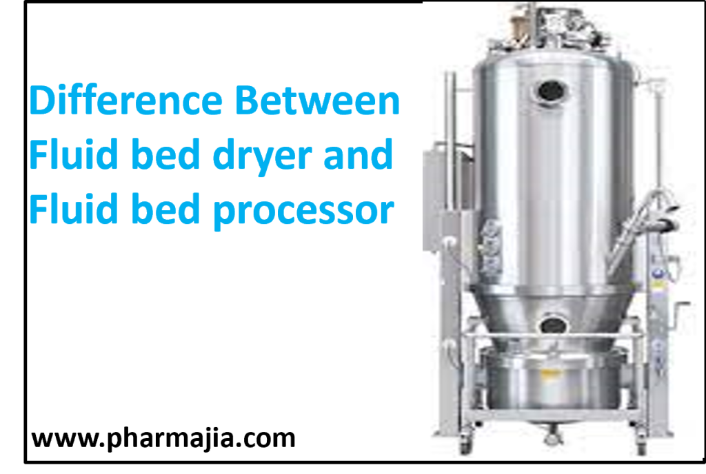 Fluid bed Processor Vs Fluid Bed Dryer - PharmaJia