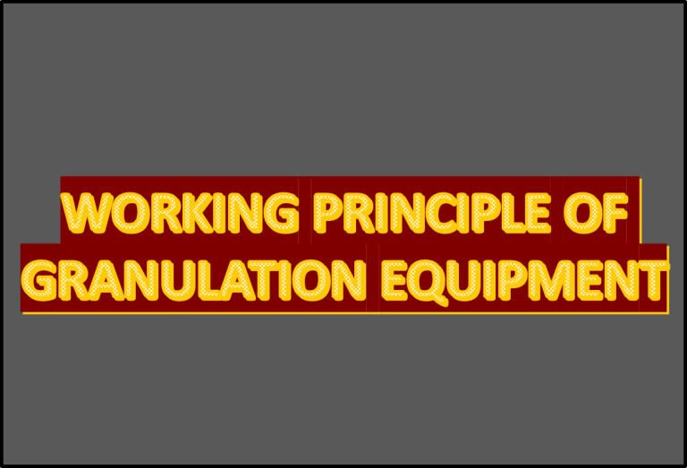 Working Principle - A Comprehensive Review - PharmaJia
